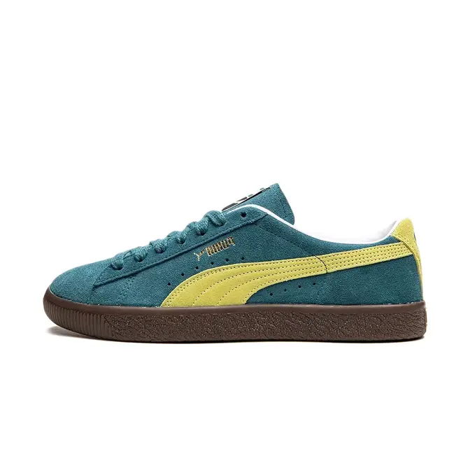 PUMA Suede Vintage Blue Yellow | Where To Buy | 37492117 | The Sole ...