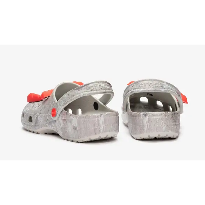 Staple x Crocs Classic Clog Grey Red | Where To Buy | 2079017-90H | The ...