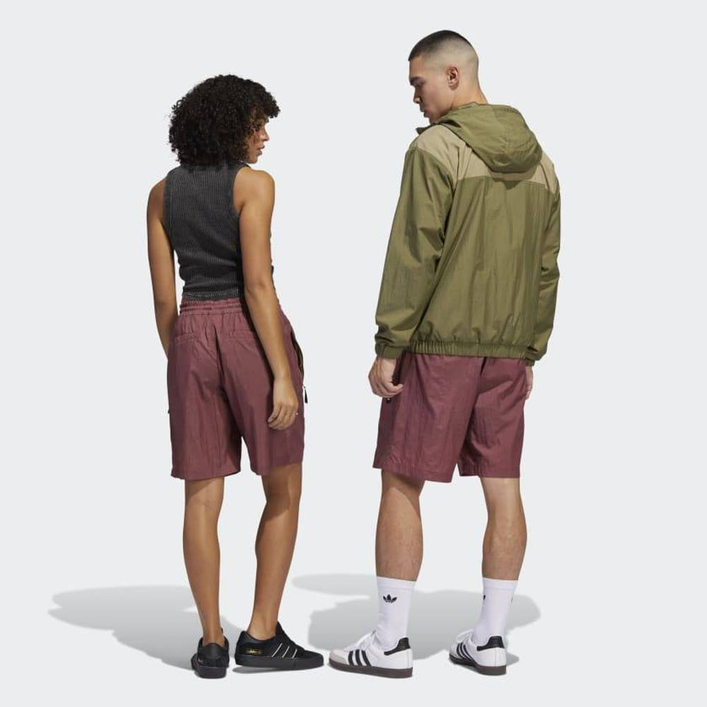 adidas Wind Shorts - Quiet Crimson | The Sole Supplier