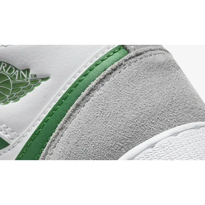 Air Jordan 1 Mid GS Grey Pine Green | Where To Buy | DC7248-103 | The ...