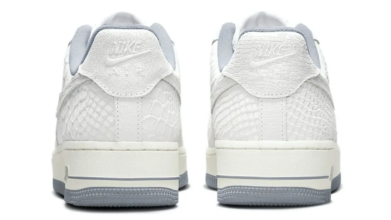 The Nike Air Force 1 "White Python" Is Impeccably Clean | The Sole Supplier