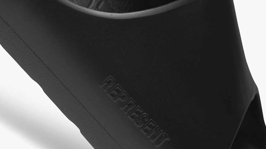 Represent Sliders Black | Where To Buy | M02047-01 | The Sole Supplier