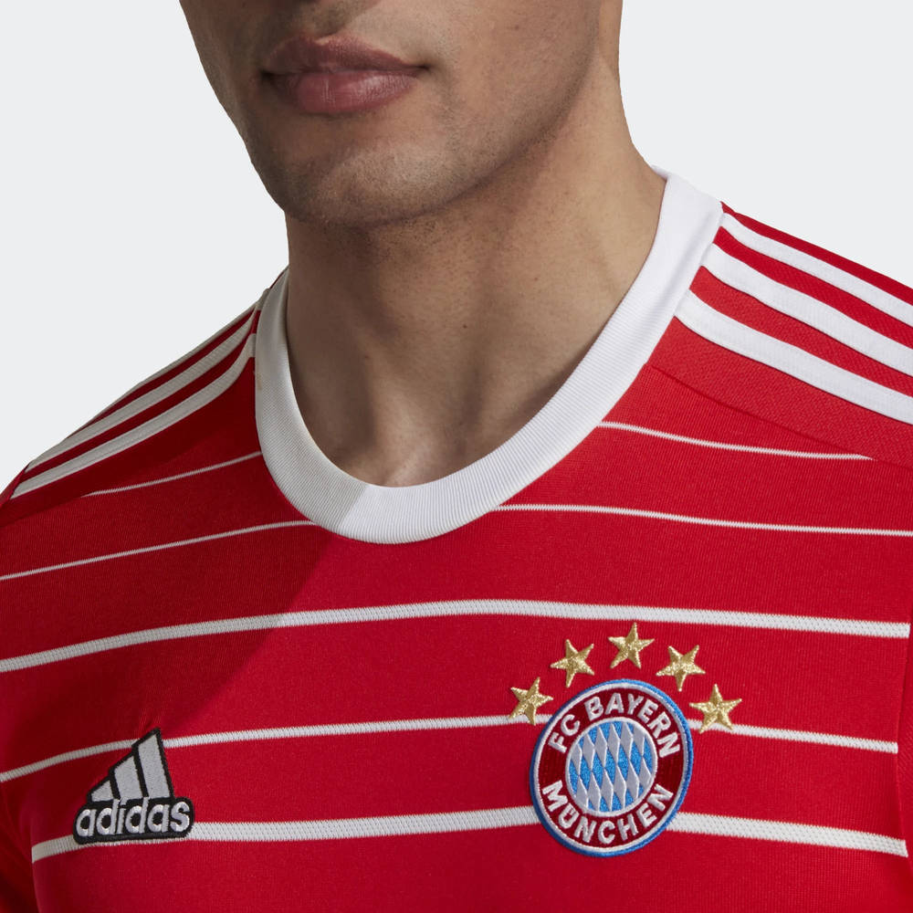 adidas FC Bayern 22/23 Home Jersey - Red | The Sole Supplier