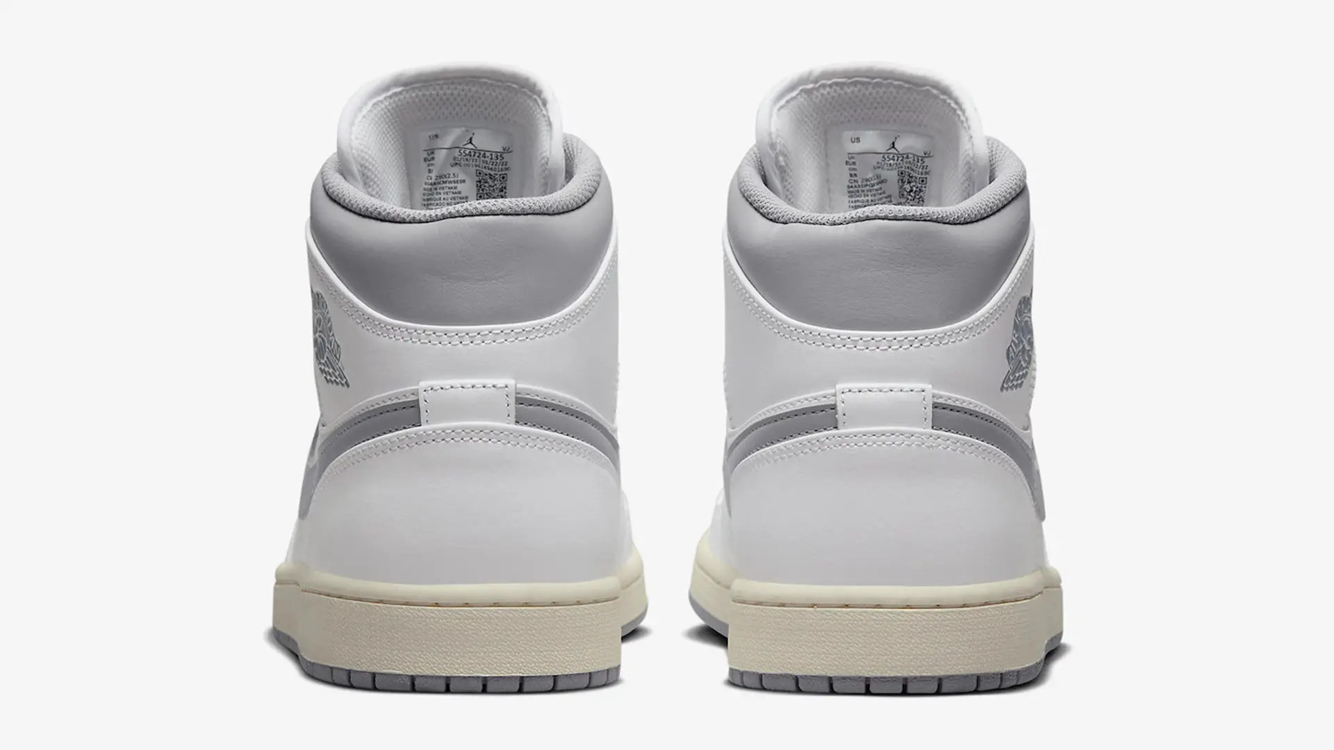 The Cleanest "Vintage Grey" Air Jordan 1 Mid Has Surfaced | The Sole ...