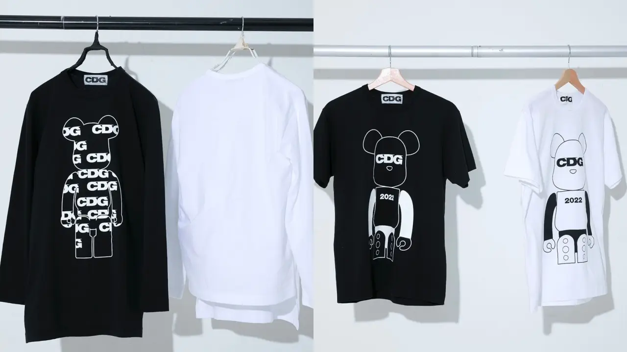 BE@RBRICK x CDG Showcase a Selection of Limited Tees | The Sole Supplier