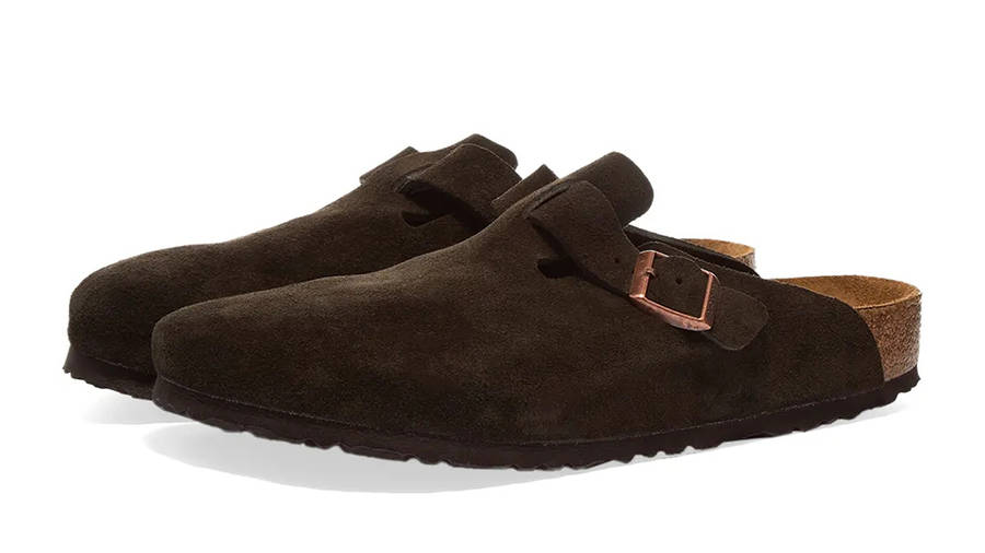Birkenstock Boston Mocha Suede | Where To Buy | 660461 | The Sole Supplier