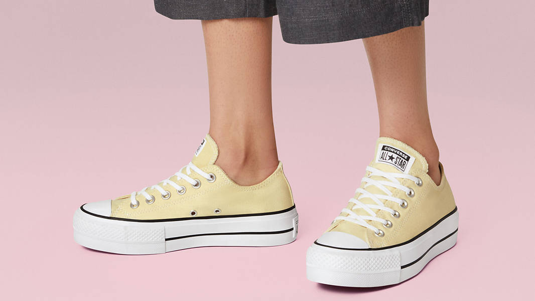 Converse Chuck Taylor Lift Platform Low Lemon Drop | Where To Buy | A00560C