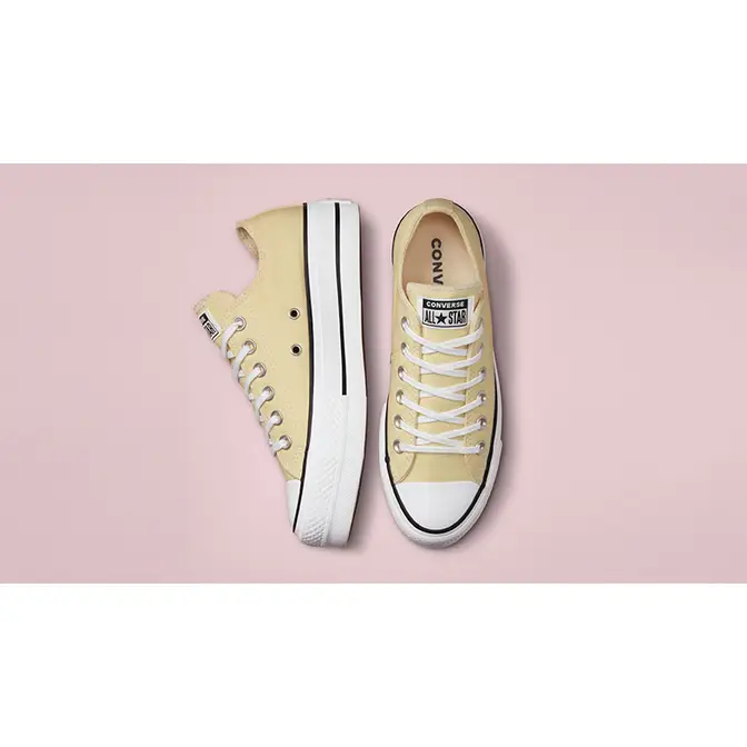 Converse Chuck Taylor Lift Platform Low Lemon Drop | Where To Buy | A00560C