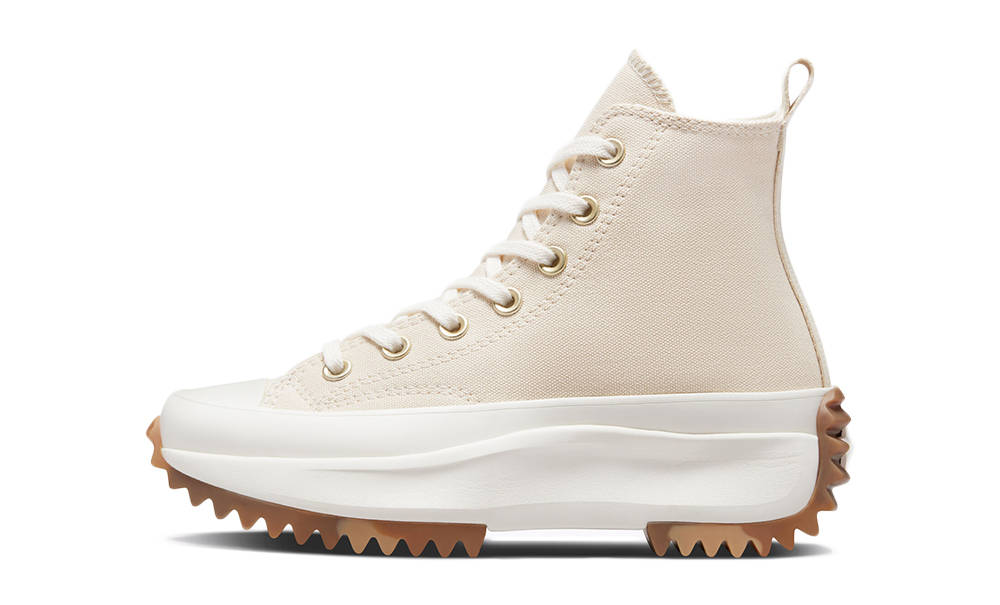 Converse Run Star Hike Golden Elements Platform High Natural Ivory ...