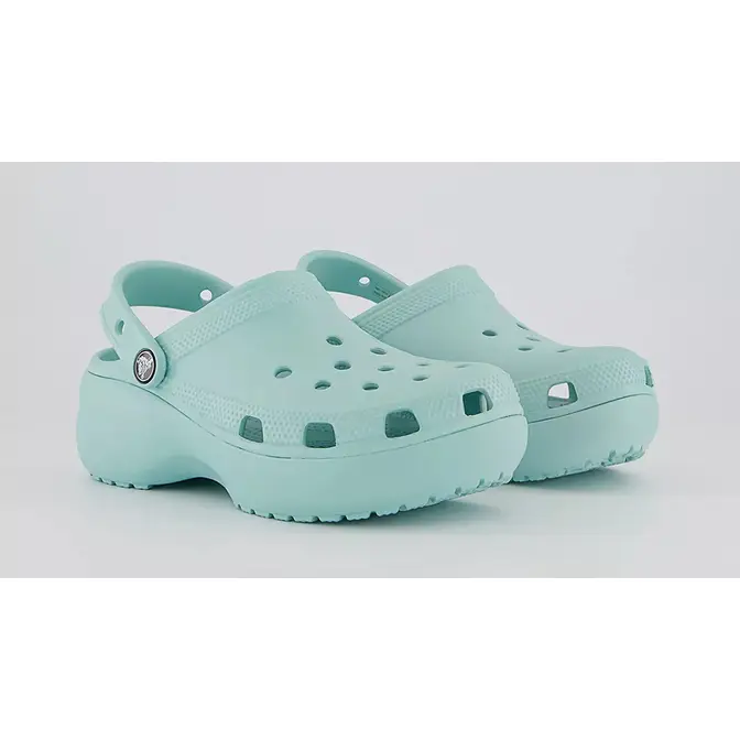 Crocs Platform Clogs Pure Water | Where To Buy | 206750-4SS | The Sole ...