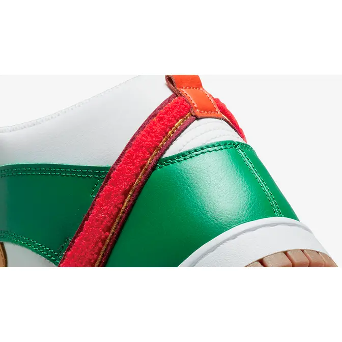 Nike Dunk High University Chenille Swoosh | Where To Buy | DR8805-100 | The Sole Supplier