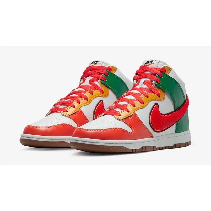 Nike Dunk High University Chenille Swoosh | Where To Buy | DR8805-100 | The Sole Supplier