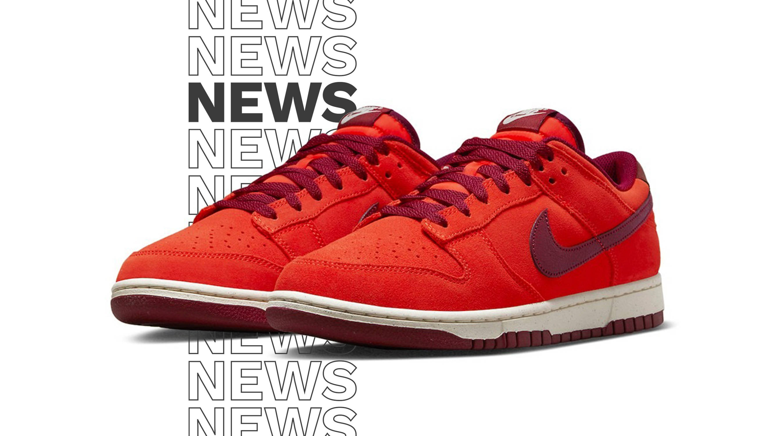 Official Images of the Nike Dunk Low “Orange Suede” Emerges