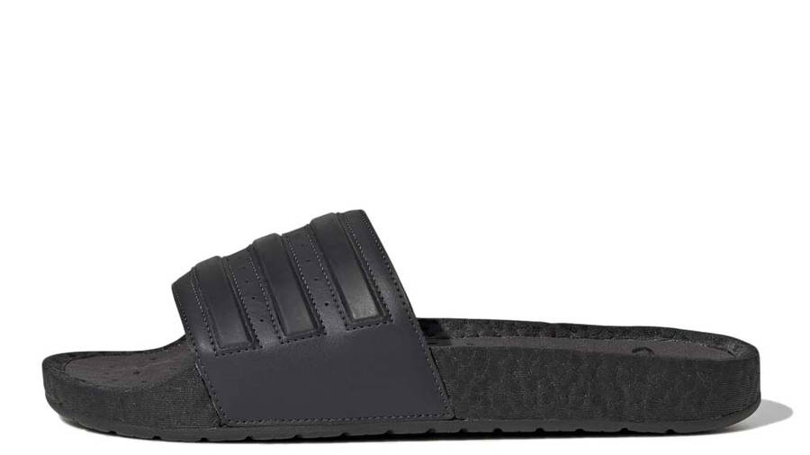 adidas Adilette Boost Slides Carbon | Where To Buy | GX4285 | The Sole ...