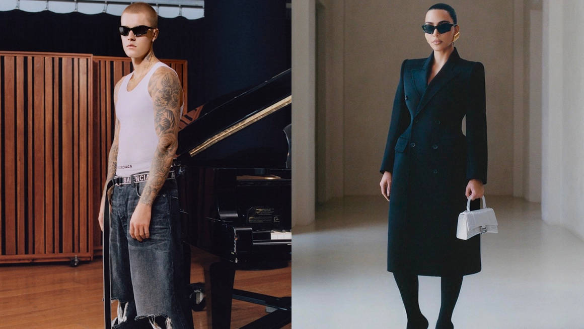 Balenciaga Turns to Its Archives for a BB Monogram Pattern Campaign ...