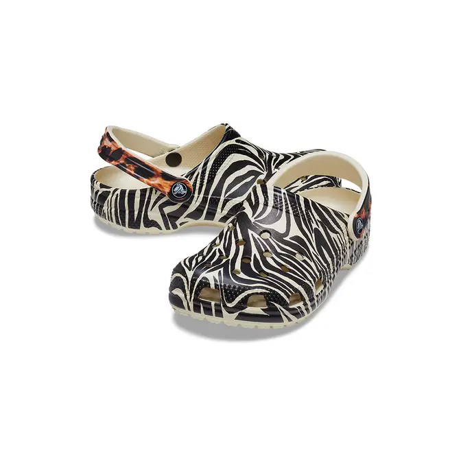 Crocs Classic Clog Animal Remix Zebra | Where To Buy | 207840-2Y9 | The ...