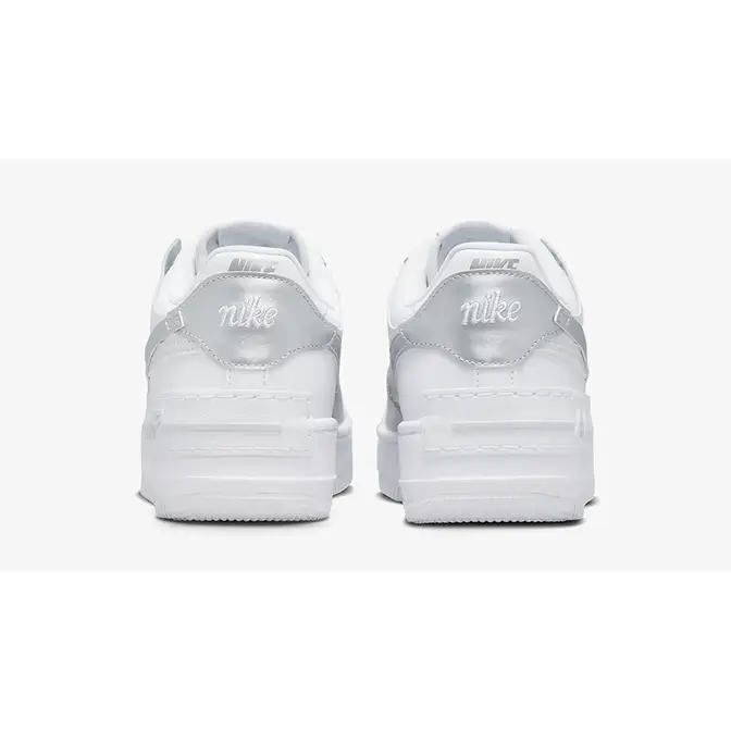 Nike Air Force 1 Shadow White Metallic Silver | Where To Buy | CI0919 ...