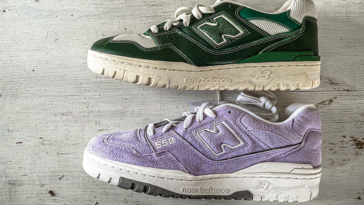 Early Look: There's Loads of Fresh Aimé Leon Dore x New Balance 550s ...