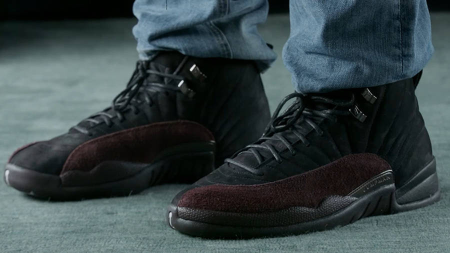 A Ma Maniere x Air Jordan 12 Black Burgundy Crush | Where To Buy ...