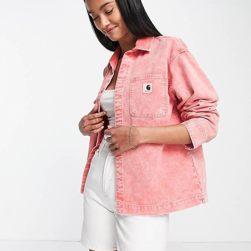 Carhartt WIP Sonora Shacket - Coral | The Sole Supplier
