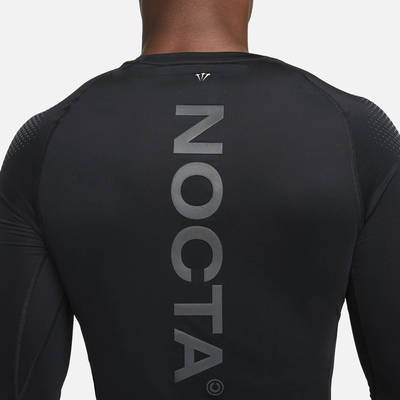 Nike NOCTA Long-Sleeve Base Layer Top - Black | The Sole Supplier