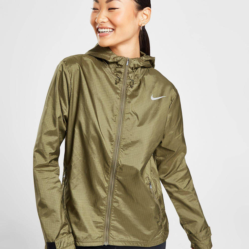Nike Running Essential Jacket - Green | The Sole Supplier