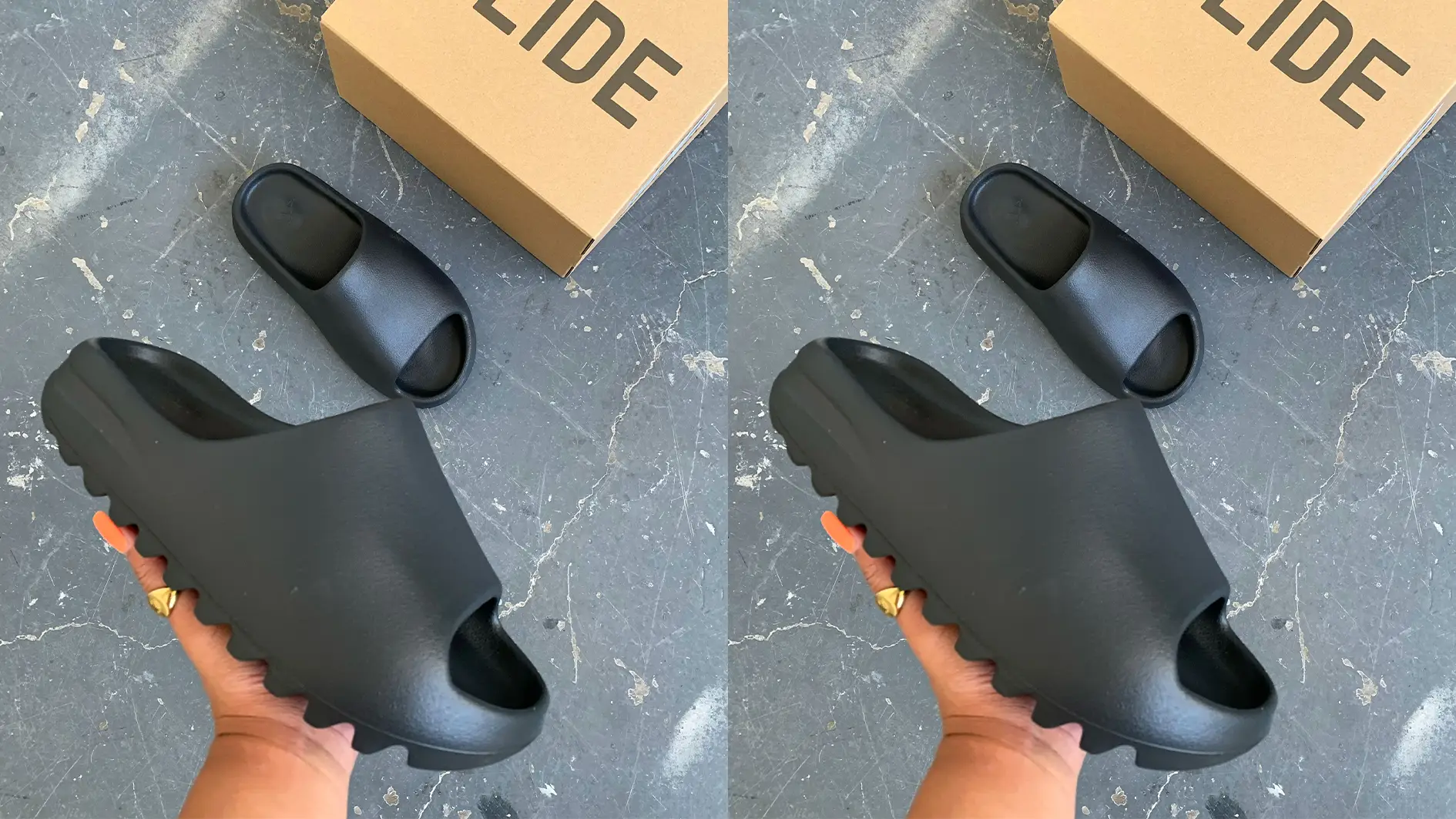 Here's How You Can Cop The Yeezy Slide "Onyx" Restock | The Sole Supplier