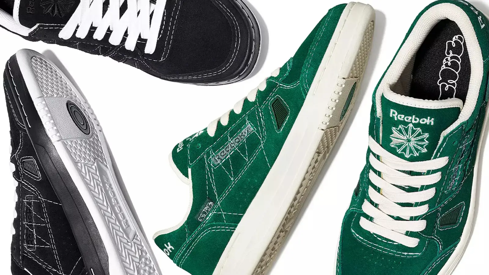 The SNEEZE x Reebok LT Court Arrives in "Black" & "Green" Colourways ...