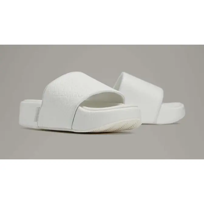 Y-3 Slides White | Where To Buy | HR1938 | The Sole Supplier