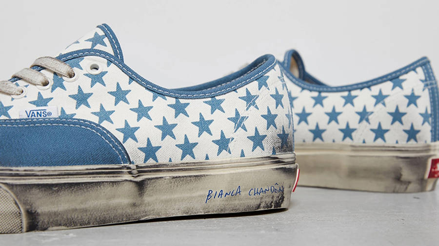 Bianca Chandôn x Vans Authentic OG Distressed Blue | Where To Buy ...
