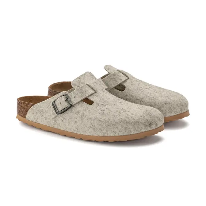 Birkenstock Boston Wool Felt Eggshell | Where To Buy | 1023160 | The ...