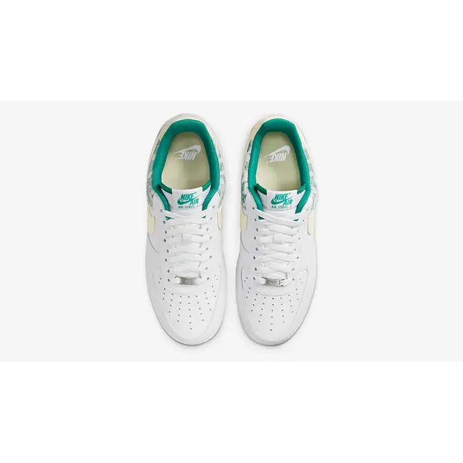Nike Air Force 1 Low White Sail Green | Where To Buy | DX3365-100 | The ...