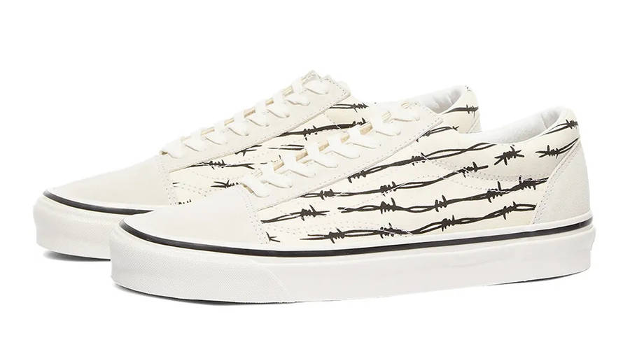 Vans Old Skool 36 DX Barbed Wire White Black | Where To Buy ...
