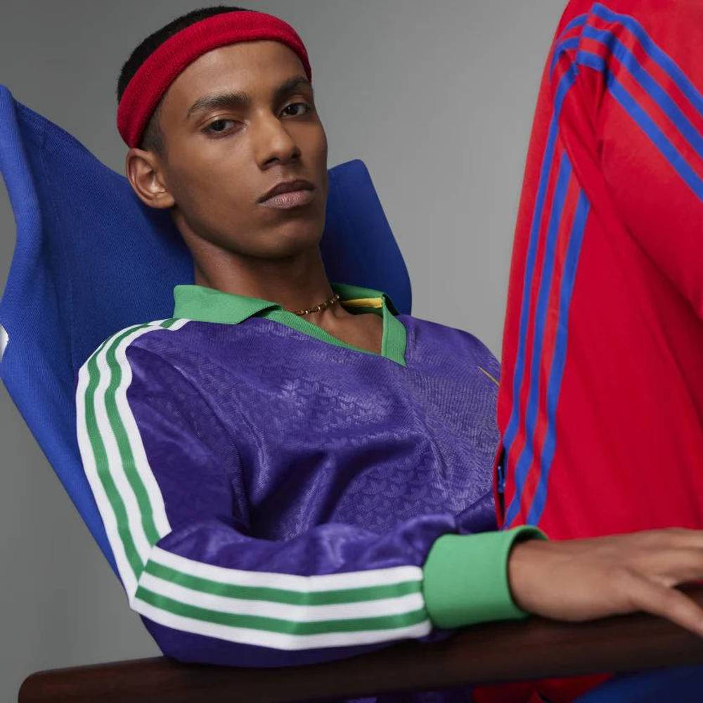 adidas Adicolor 70s Heritage Now Vintage Long Sleeve Top - Rich Purple ...