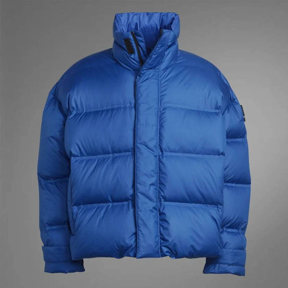 adidas Blue Version Oversized Down Puffer Jacket - Royal Blue | The ...