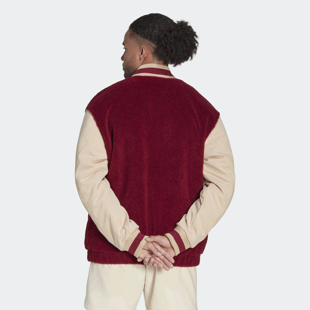 adidas Varsity Jacket - Legacy Burgundy | The Sole Supplier