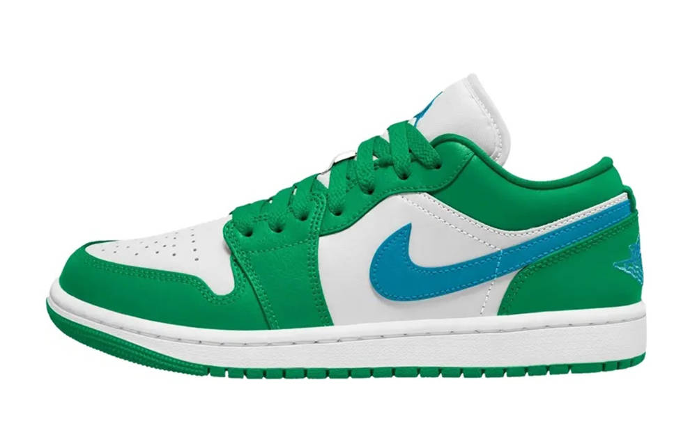 Air Jordan 1 Low Green White Teal | Where To Buy | DC0774-304 | The ...