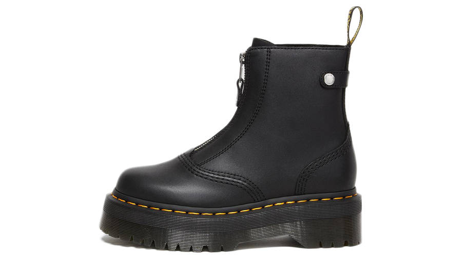 Dr. Martens Jetta Zip Front Boots Black | Where To Buy | 27656001 | The ...