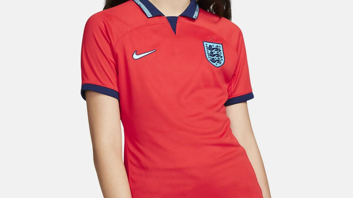 England 2022/23 Stadium Away Nike Dri-FIT Football Shirt Womens ...