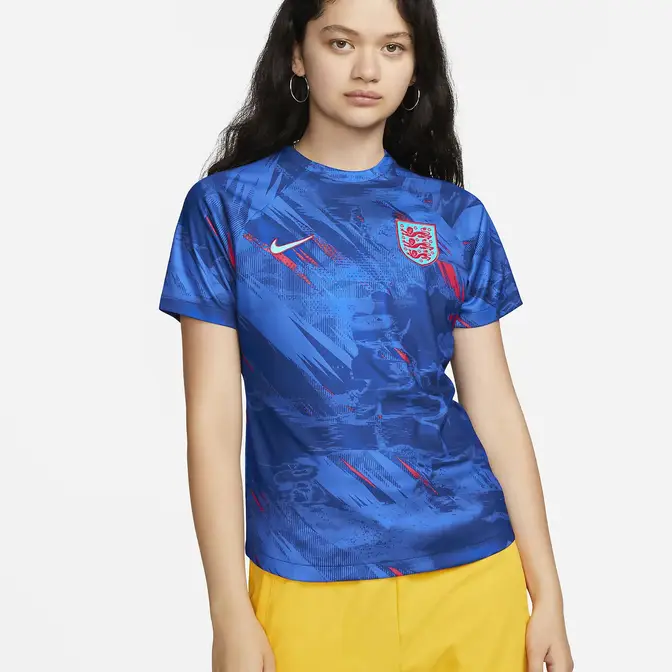 England Nike Dri-FIT Pre-Match Football Top | Where To Buy | DM9567-492 ...