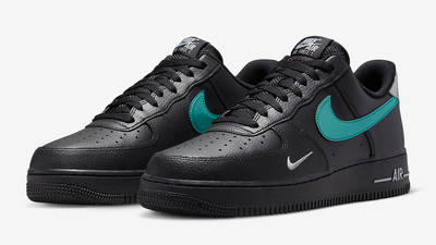 Nike Air Force 1 Low Black Blue Lightning | Where To Buy | FD0654-001 ...