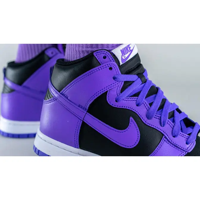 Nike Dunk High Black Purple White | Where To Buy | DV0829-500 | The ...
