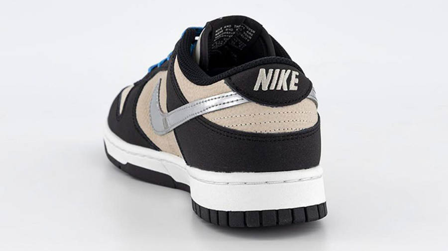 Nike Dunk Low Beige Black Metallic Silver Where To Buy Undefined