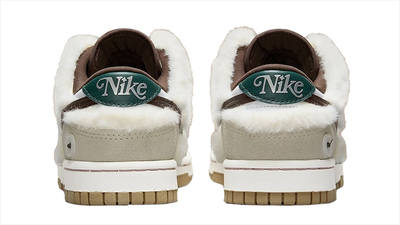 Nike Dunk Low Fur & Bling White Brown | Where To Buy | undefined | The ...