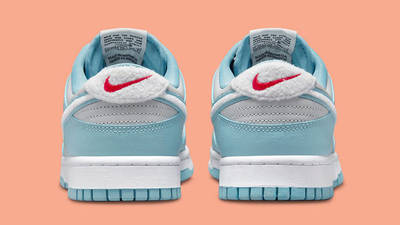 Nike Dunk Low Fur Swoosh Grey Blue | Where To Buy | undefined | The ...