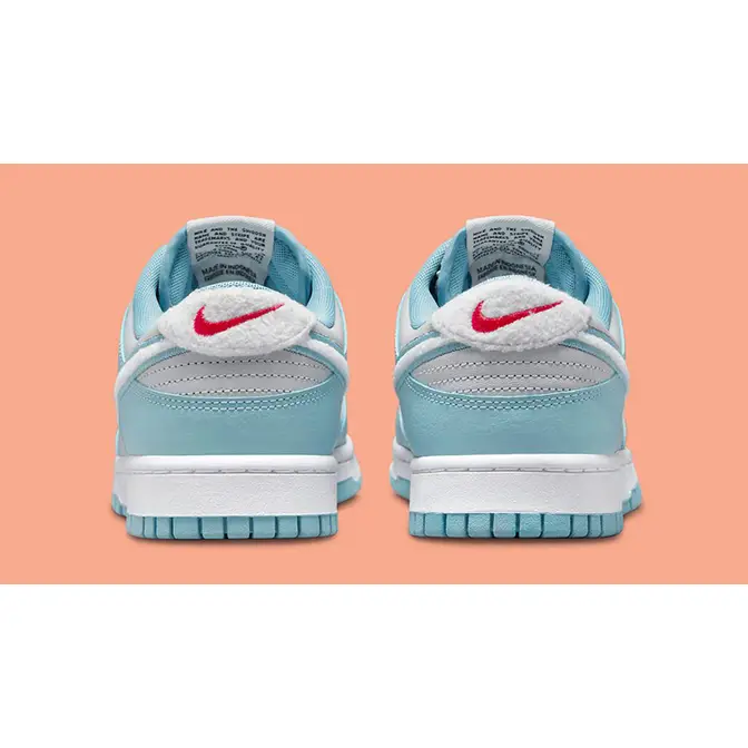 Nike Dunk Low Fur Swoosh Grey Blue | Where To Buy | The Sole Supplier