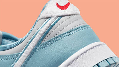 Nike Dunk Low Fur Swoosh Grey Blue | Where To Buy | undefined | The ...