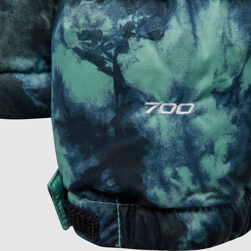 The North Face 1966 Printed Retro Nuptse Jacket Wasabi Ice - Wasabi Ice ...