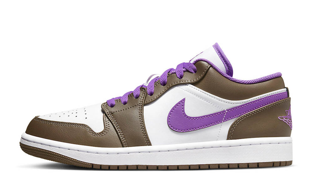 Air Jordan 1 Low Purple Mocha | Where To Buy | 553558-215