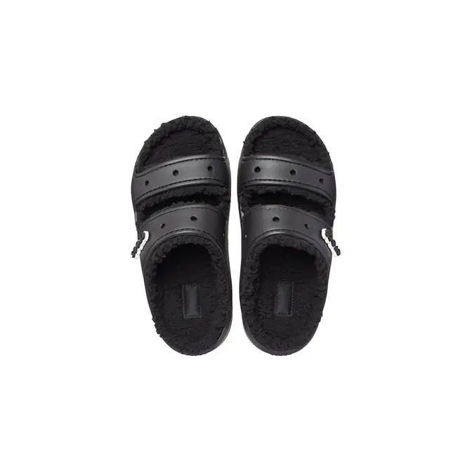 Crocs Classic Cozzzy Sandal Black | Where To Buy | 207446-060 | The ...